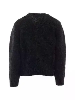 SUNFLOWER Bouclé-knit V-neck Cardigan