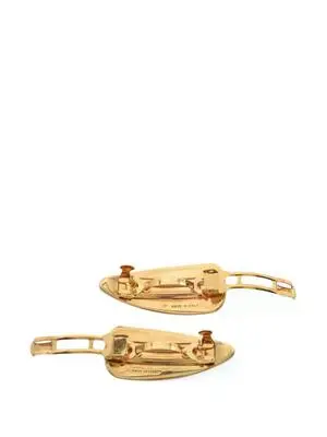 Miu Miu Logo Plate Hair Clips