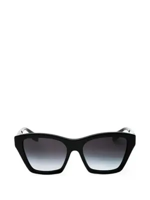 Burberry Cat Eye Sunglasses - Black