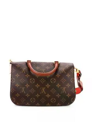 LOUIS VUITTON Vaugirard Handbag Monogram Canvas With Leather Satchel