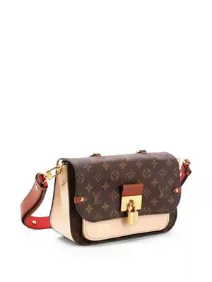 LOUIS VUITTON Vaugirard Handbag Monogram Canvas With Leather Satchel