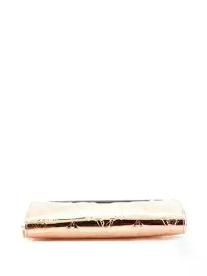LOUIS VUITTON Zippy Wallet Monogram Mirror Coated Canvas Small Wallets