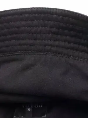 Prada Logo Print Bucket Hat
