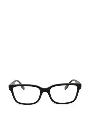 Burberry Rectangle Frame Glasses - Black