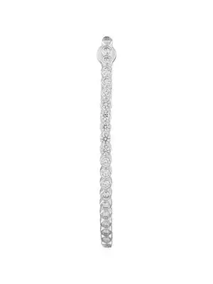 LB EXCLUSIVE Diamond Hoop Earrings