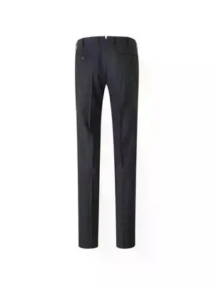 PT TORINO Checked Slim-fit Trousers