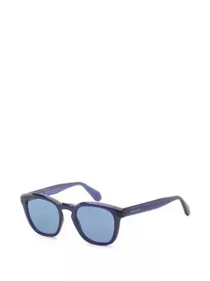 FERRAGAMO Square Frame Sunglasses - Blue