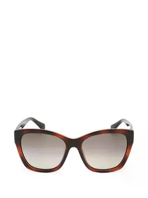 FERRAGAMO Cat Eye Sunglasses - Brown