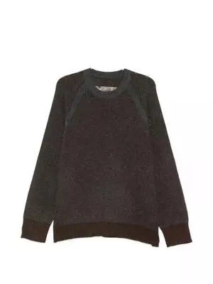 ZIGGY CHEN Braided-cord Raglan Sweater