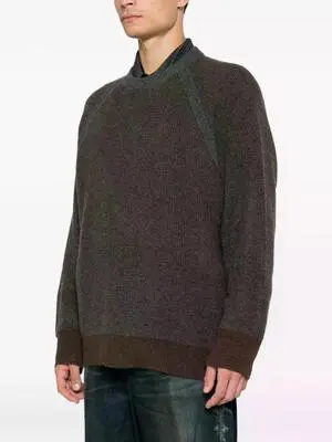 ZIGGY CHEN Braided-cord Raglan Sweater