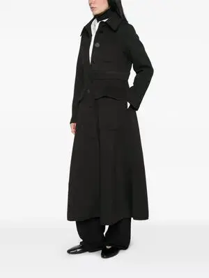 PSOPHIA Button-up Patch-pocket Coat