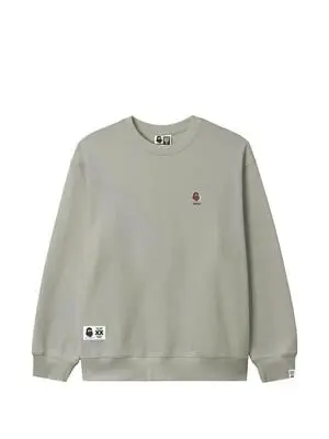 FINGERCROXX Bigfoot Logo-patch Sweatshirt - Grey