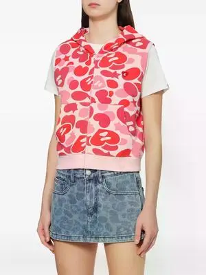 AAPE BY *A BATHING APE Heart Camouflage Gilet