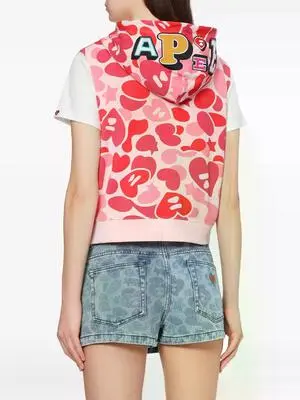 AAPE BY *A BATHING APE Heart Camouflage Gilet