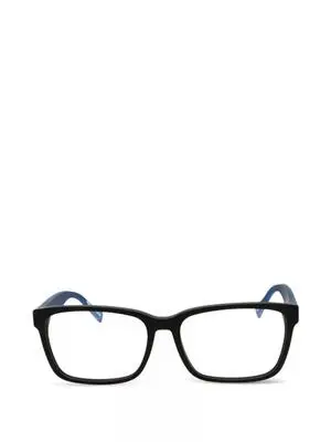 Hugo Rectangle Frame Eyeglasses - Black