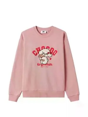 CHOCOOLATE Graphic-print Sweatshirt - Pink