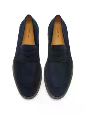 Magnanni Cervan Suede Penny Loafers