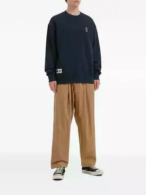 FINGERCROXX Logo-patch Cotton Sweatshirt