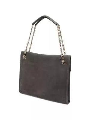 ORCIANI Logo-plaque Foldover Shoulder Bag