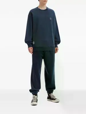 FINGERCROXX Logo-patch Crew-neck Sweatshirt