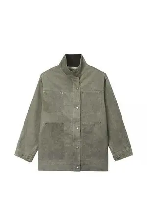 TOUT A COUP Tout À Coup High-neck Cotton Jacket