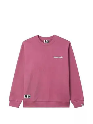 FINGERCROXX Logo-print Sweatshirt - Pink
