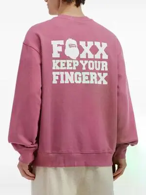 FINGERCROXX Logo-print Sweatshirt