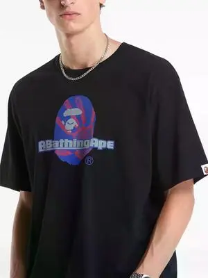 A BATHING APE Handprint Ape Head T-shirt