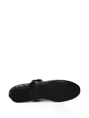 MEXX Stud-embellished Buckle-strap Ballet Flats