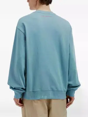 FINGERCROXX Logo-patch Cotton Sweatshirt