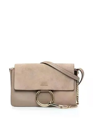 Chloé Faye Crossbody Bag - Brown