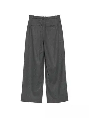 Vince Camille Pleated Wide-leg Trousers