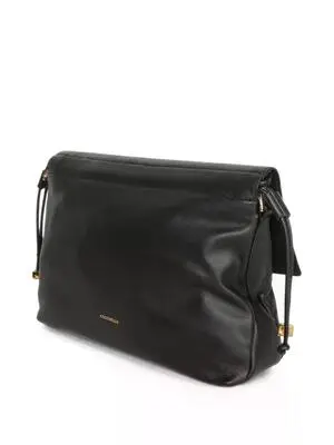 COCCINELLE Logo-embossed Shoulder Bag - Black