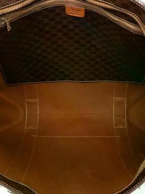 Celine 1994 Macadam Coated Canvas Tote Bag
