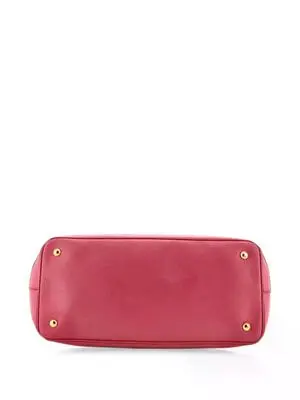 Prada Saffiano Leather Tote Bag - Pink