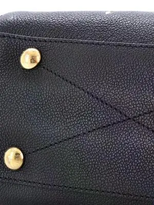 LOUIS VUITTON Montaigne Handbag Bicolor Monogram Empreinte Giant Bb Satchel