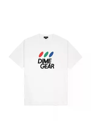 DIME Logo-print Cotton T-shirt - White