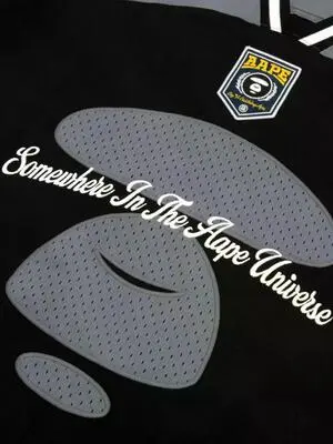 AAPE BY *A BATHING APE Logo-patch Panelled T-shirt