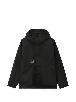 FINGERCROXX Hooded Jacket With Logo Patch
