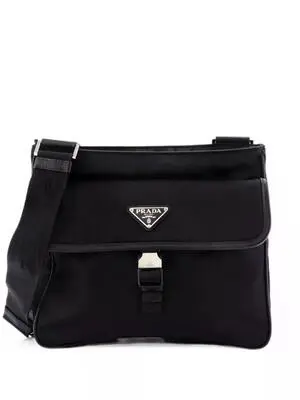 Prada Buckle Flap Messenger Bag Re-nylon Medium Crossbody Bag