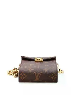 LOUIS VUITTON Metis Phone Pouch On Chain Monogram Canvas Shoulder Bag