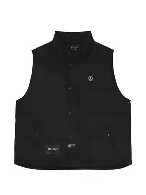 Izzue Padded Logo-patch Gilet