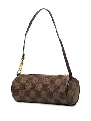 LOUIS VUITTON Damier Ebene Papillon Pochette Handbag