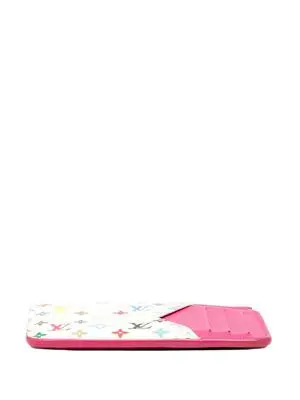 LOUIS VUITTON 2021-2026 Takashi Murakami Monogram Empreinte And Monogram Multicolore Romy Card Holder