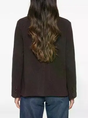 19.61 MILANO Anita Herringbone-pattern Blazer