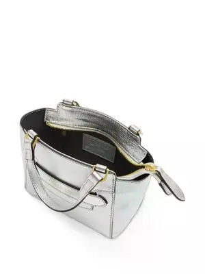 THE BRIDGE Laminated Leather Bucket Bag