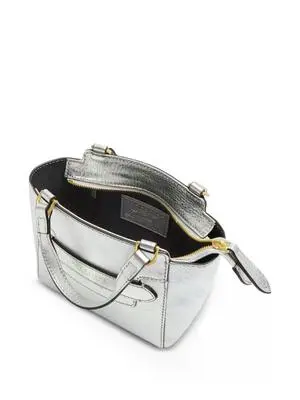 THE BRIDGE Laminated Leather Bucket Bag