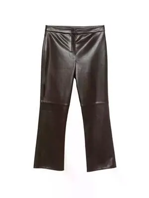 Max Mara Leather Trousers
