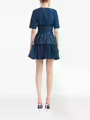 GEMY MAALOUF Sequin-embellished Corset