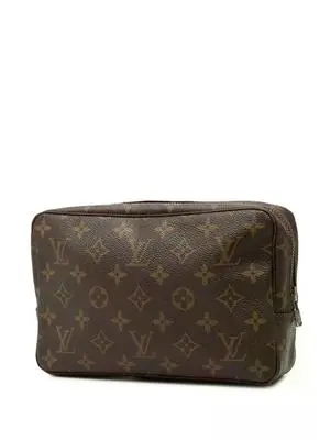 LOUIS VUITTON Monogram Canvas Trousse Toilette 23 Clutch Bag